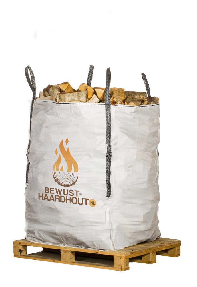 Berken Haardhout | 1,5 kuub Big Bag – Bewust Haardhout
